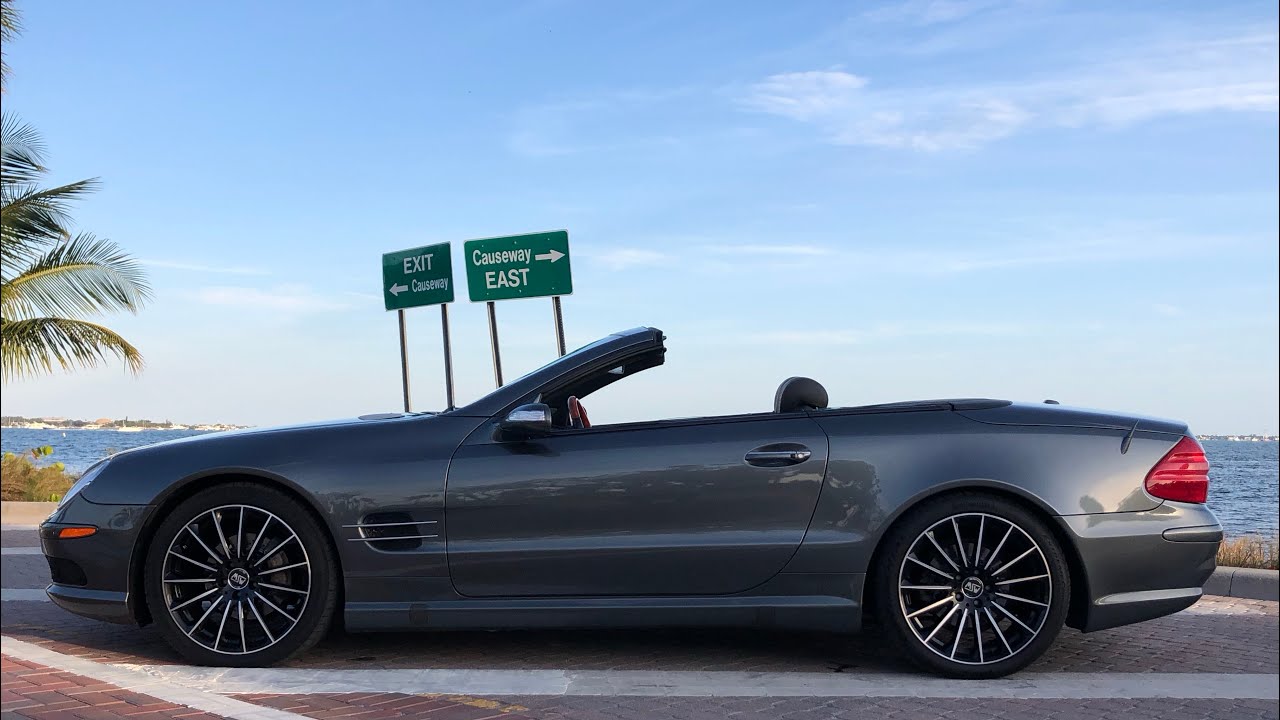 2006 Mercedes Benz SL500 R230 Designo with only 41k miles for auction ...