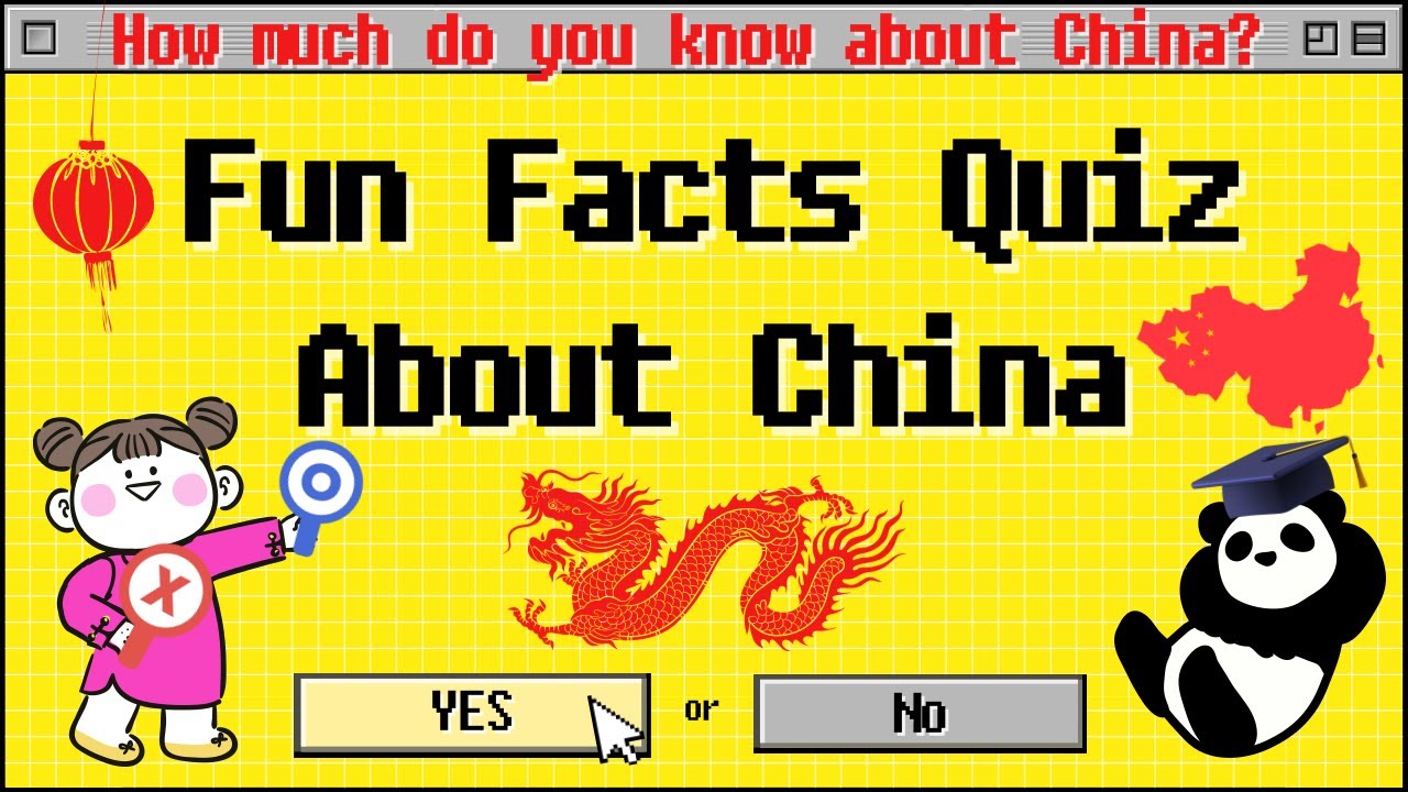 Fun Facts Quiz About China | 中国知识小测验 | General Knowledge Quiz About ...