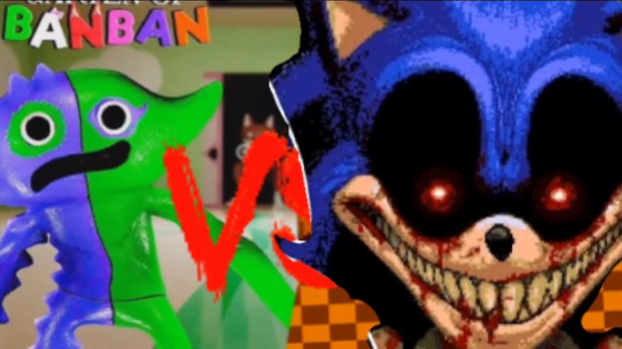 jester vs sonic exe - YouTube