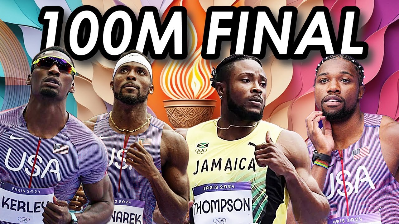Men's 100m Final Watch-Along - Paris Olympics Athletics - YouTube