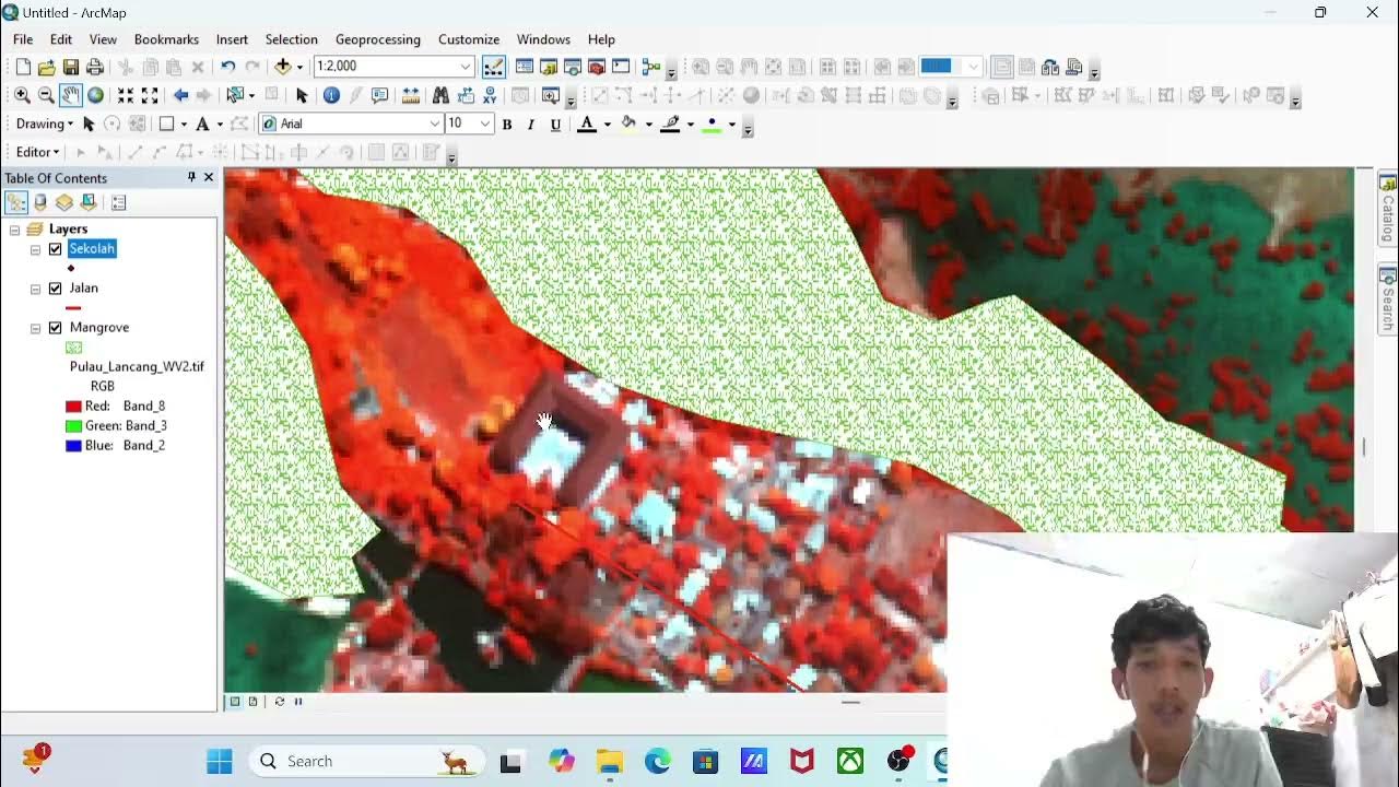 Pemetaan Sumberdaya Kelautan (Polygon, Polyline dan Point) - YouTube