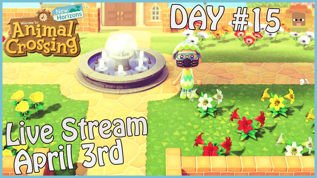 Animal Crossing: New Horizons - Day 15 (LIVE STREAM) - YouTube