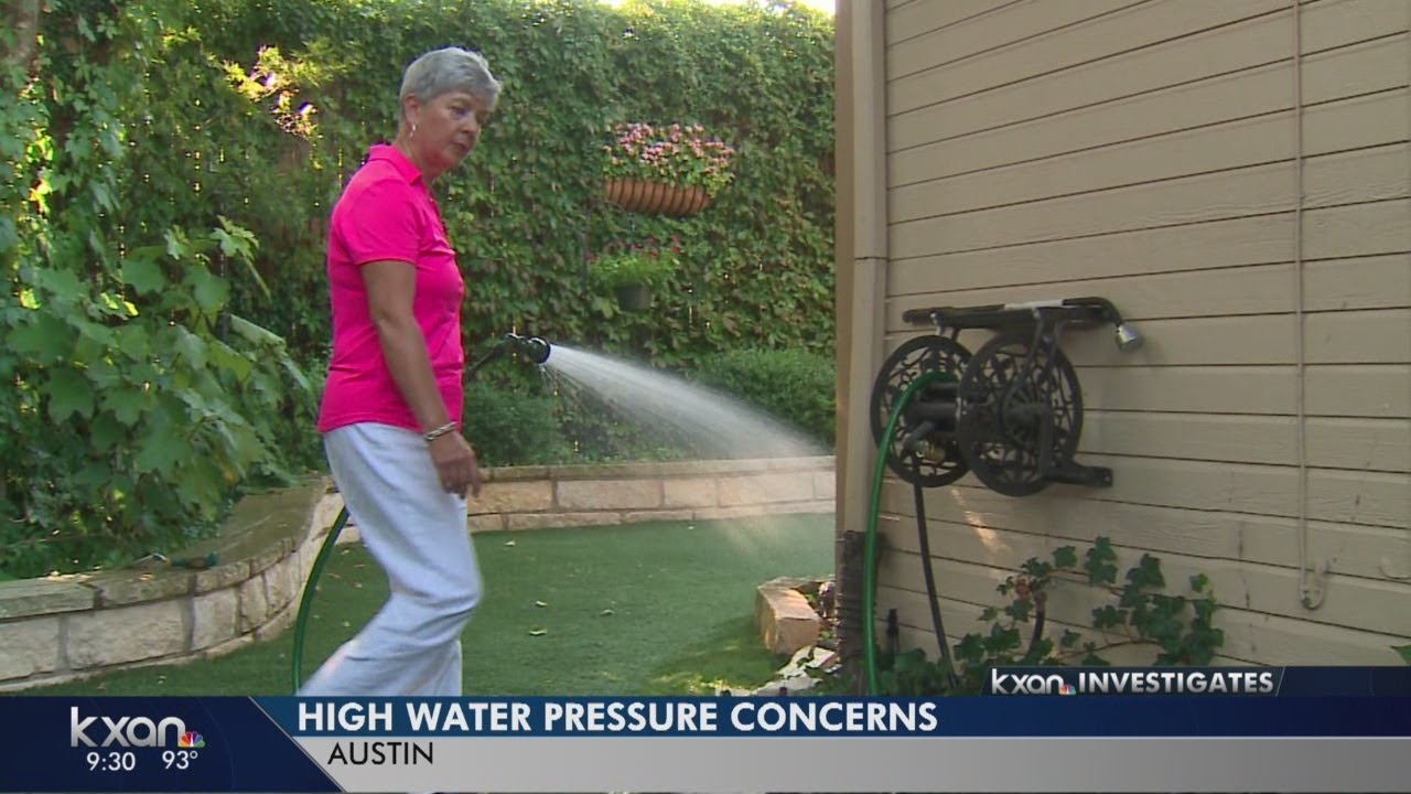 Austin homeowner worried about high water pressure at her northwest ...