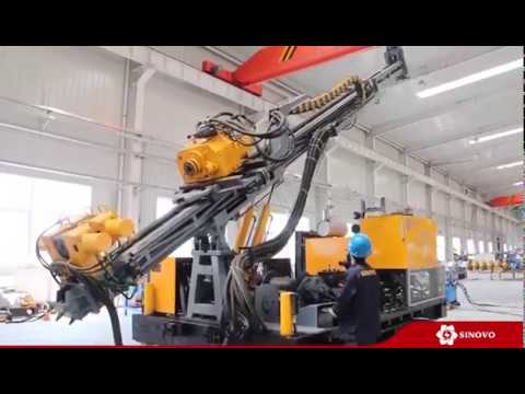 Hydraulic crawler drilling rigs - YouTube