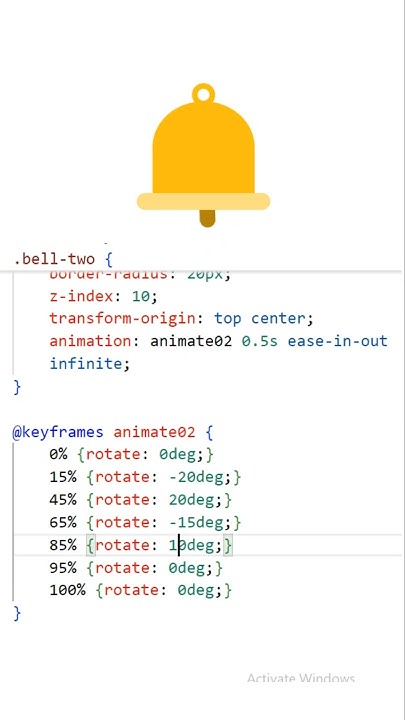 Animated Notification Bell Using Html Css Ma Developer Shorts Htmlcss Cssanimation Youtube 
