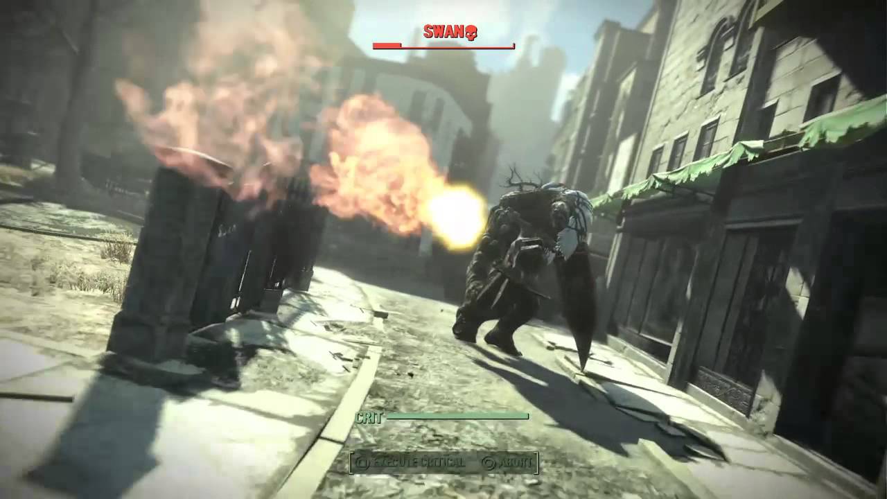 Fallout 4 swan mutant - YouTube