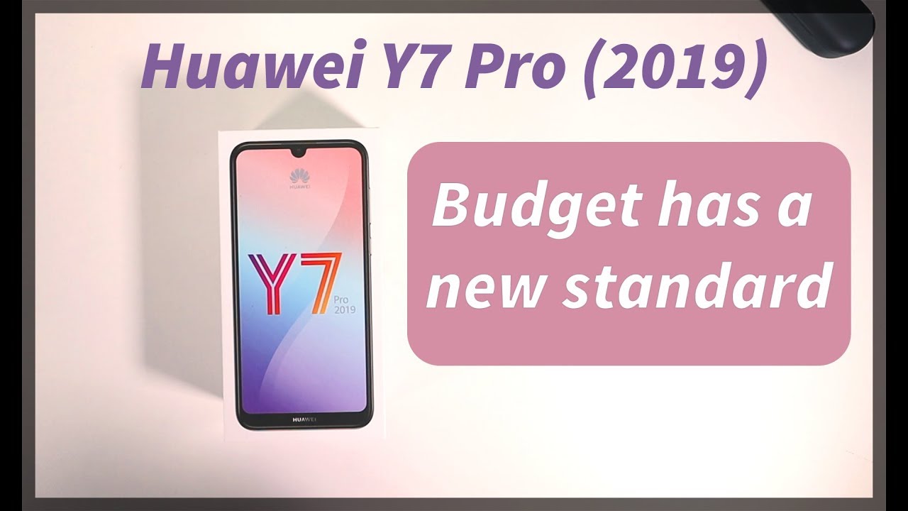Huwaei Y7 Pro (2019) Unboxing - YouTube