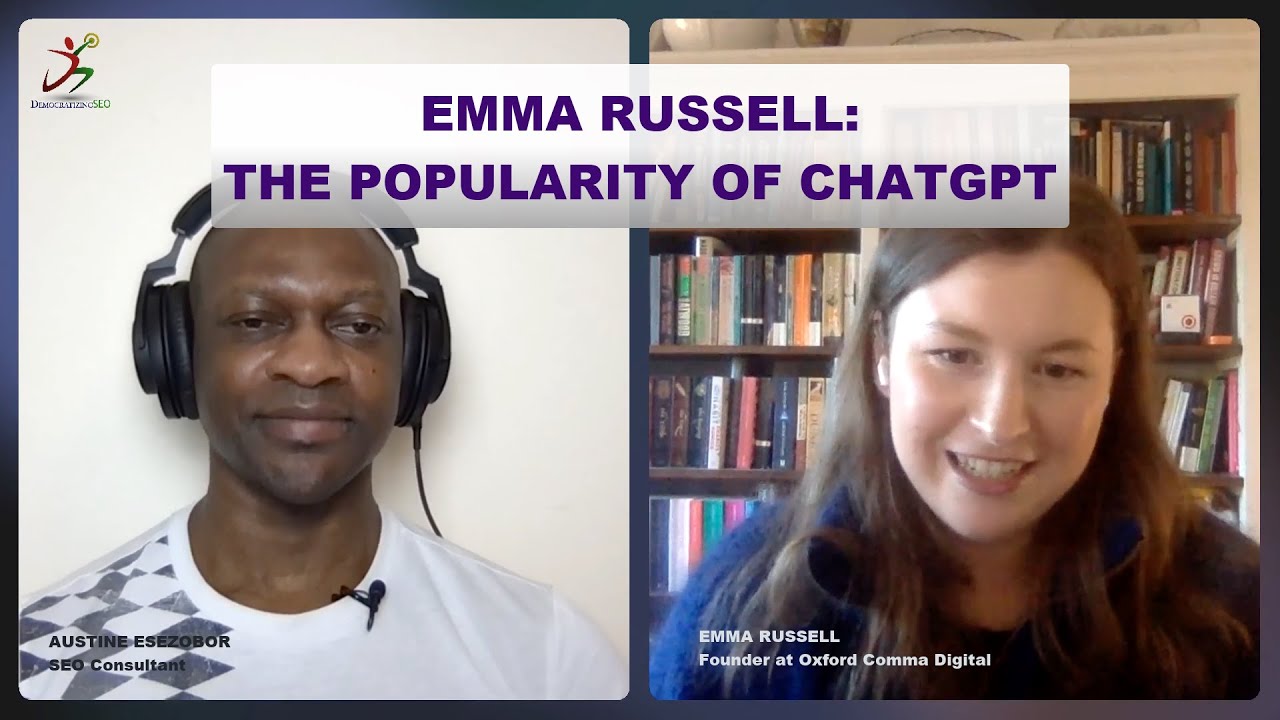 Emma Russell: The Popularity Of AI Tools Like ChatGPT - YouTube