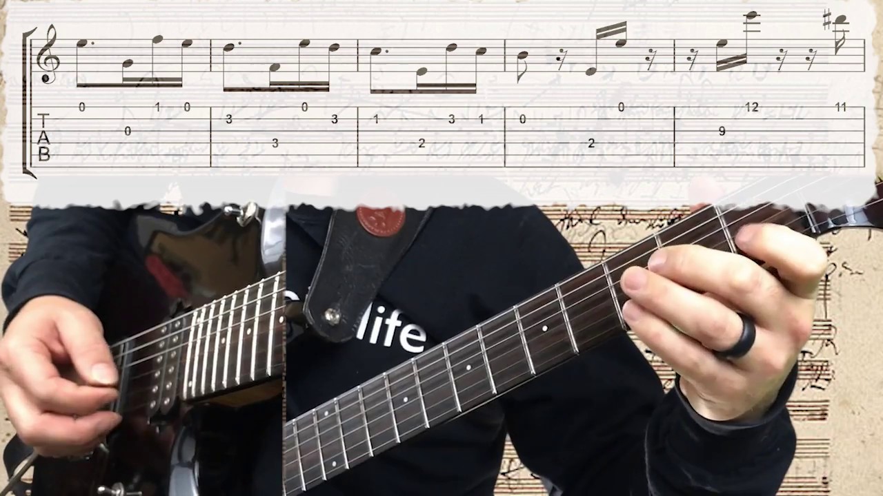 Fur Elise for guitar by Ludwig van Beethoven - YouTube