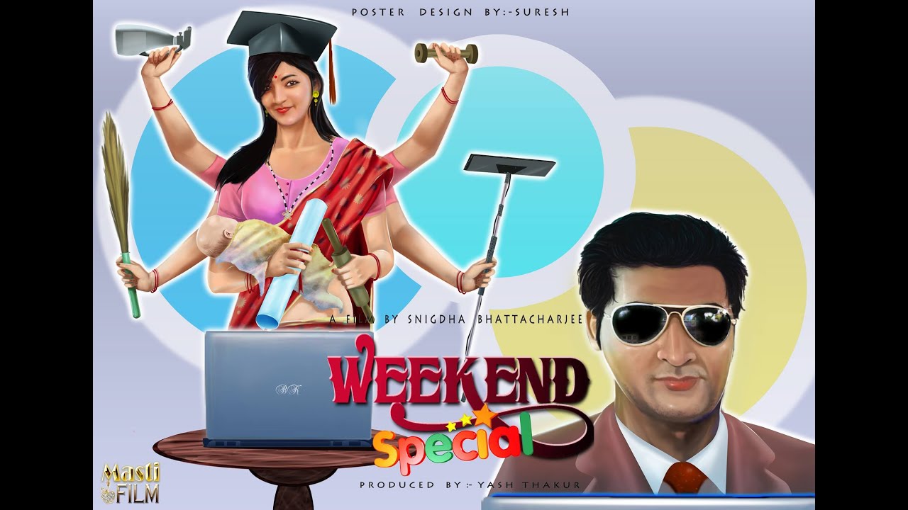 Indian Housewife weekend masti-weekend special short film - YouTube