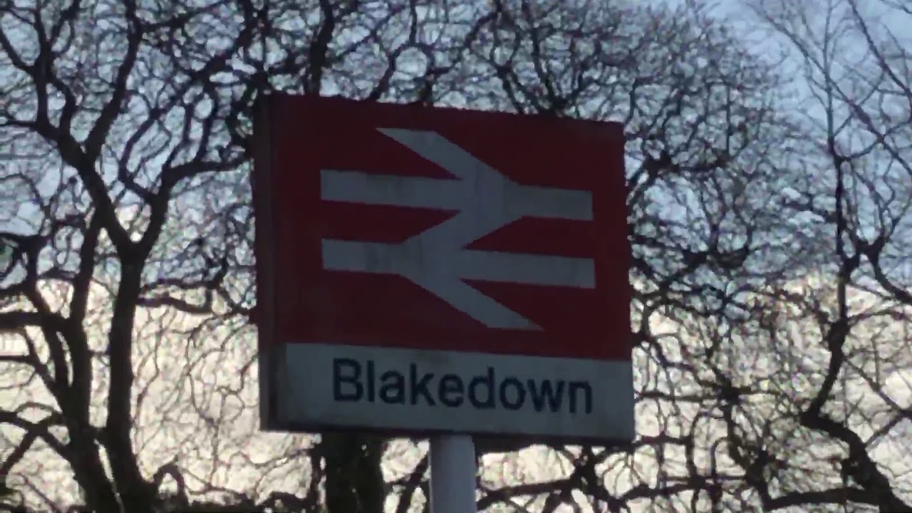 (Previously Unseen) Blakedown Station Level Crossing (Worcestershire ...