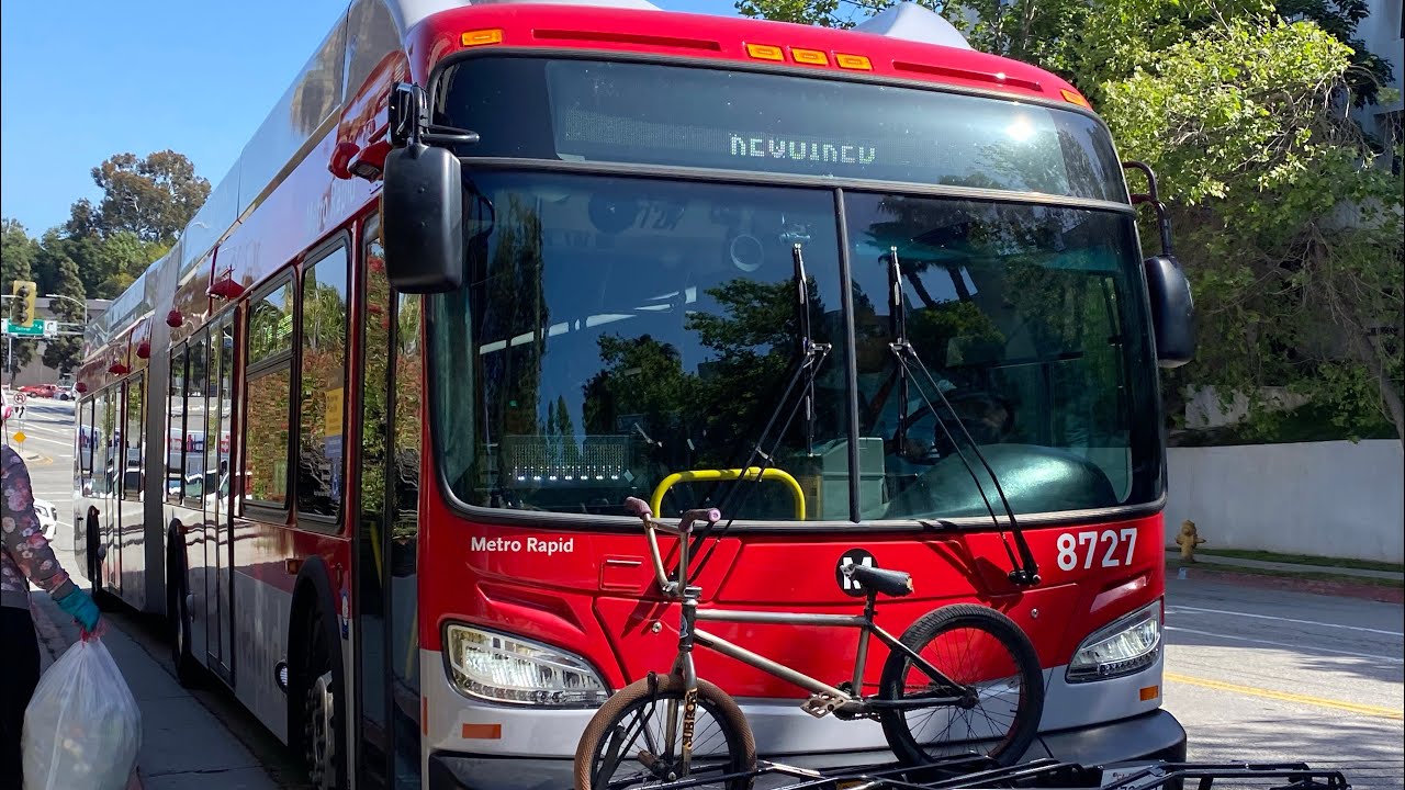 LACMTA 2019 New Flyer XN60 #8727 - YouTube