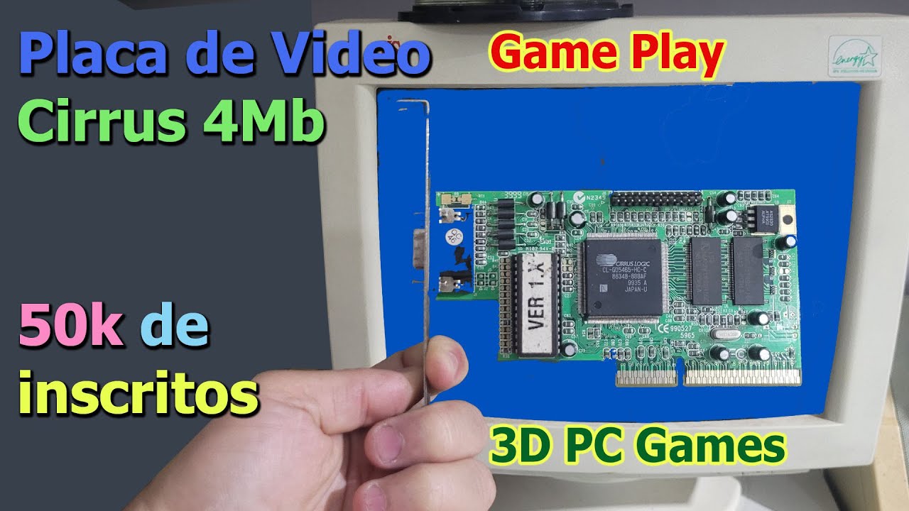 Placa de Vídeo dos Anos 90 Não Nvidia ou Ati a Cirrus RetroHardware ...