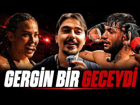 TÜRKİYE'NİN MMA YILDIZLARINI İZLEMEYE GİTTİM | Arena Fight Nights VLOG