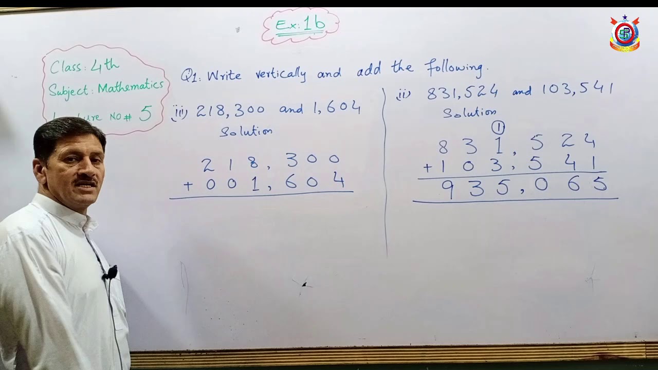 Addition - Mathematics | Lecture 5 | Class 4th - YouTube