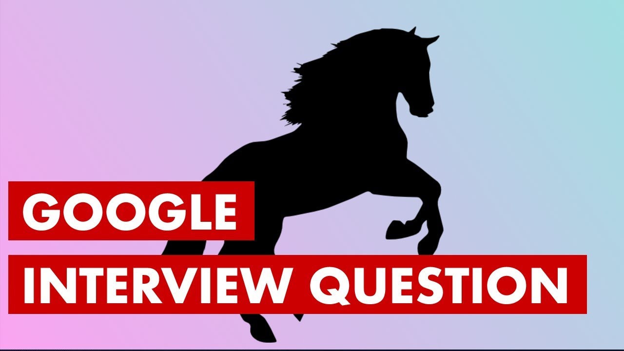 Google interview question - 25 horses puzzle - YouTube