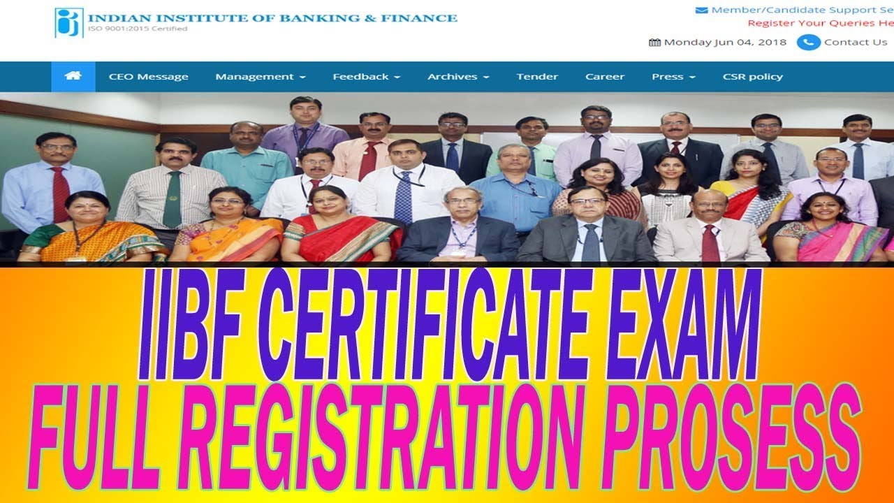 IIBF Registration full process - YouTube