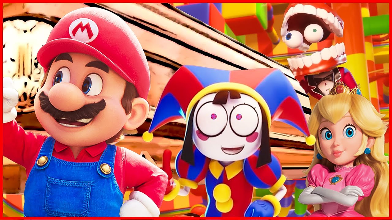 The Amazing Digital Circus x Super Mario | Coffin Dance Song (COVER ...