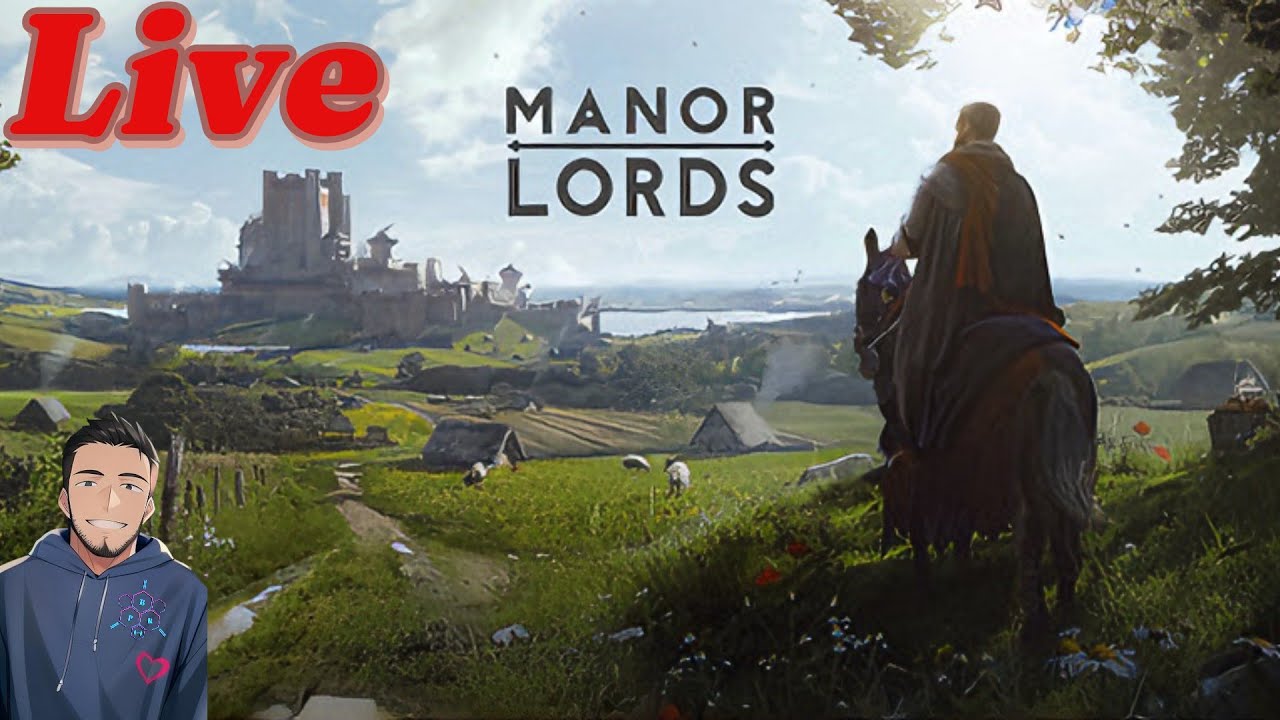 [LIVE] Manor Lords Pt 3 new game. #manorlords - YouTube