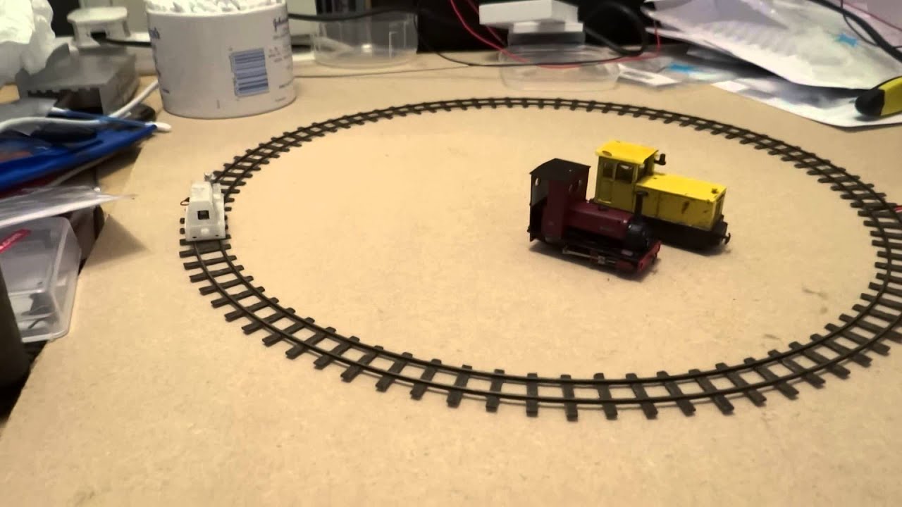 3D Printed OO9 Locomotive - YouTube
