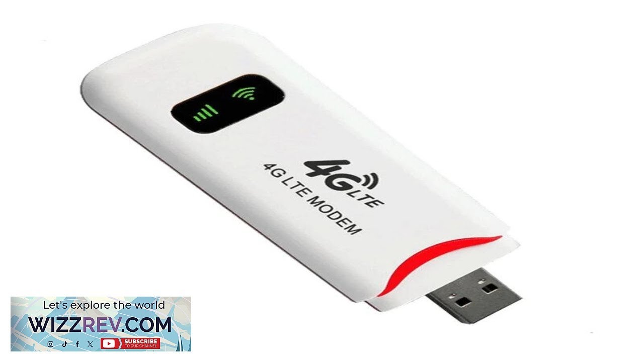 4G LTE Wireless Network Cards USB Dongle 150Mbps Modem Mobile Broadband ...