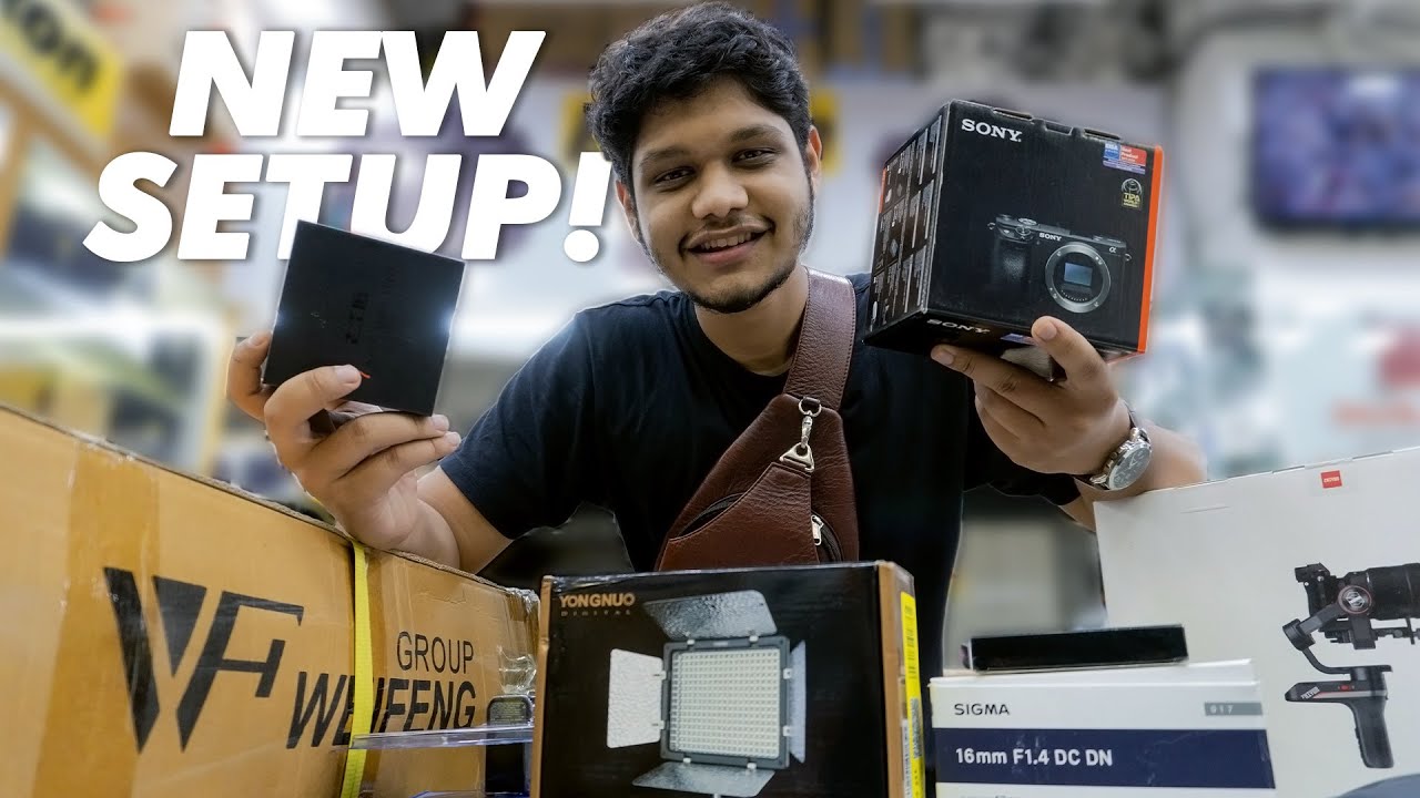 NEW SONY CAMERA SETUP! | Everything will CHANGE! - YouTube