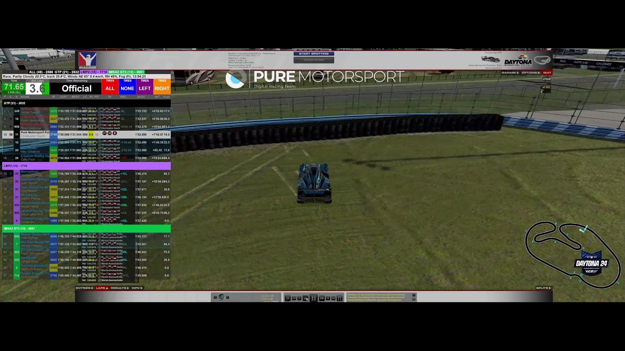 Daytona 24 Hours (4pm race) - PM Purple (part 3) - YouTube