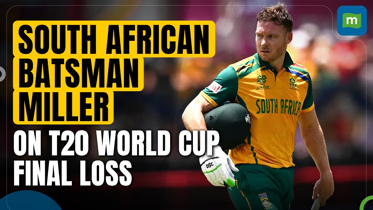 David Miller opens up on the heartbreak of losing T20 World Cup final ...