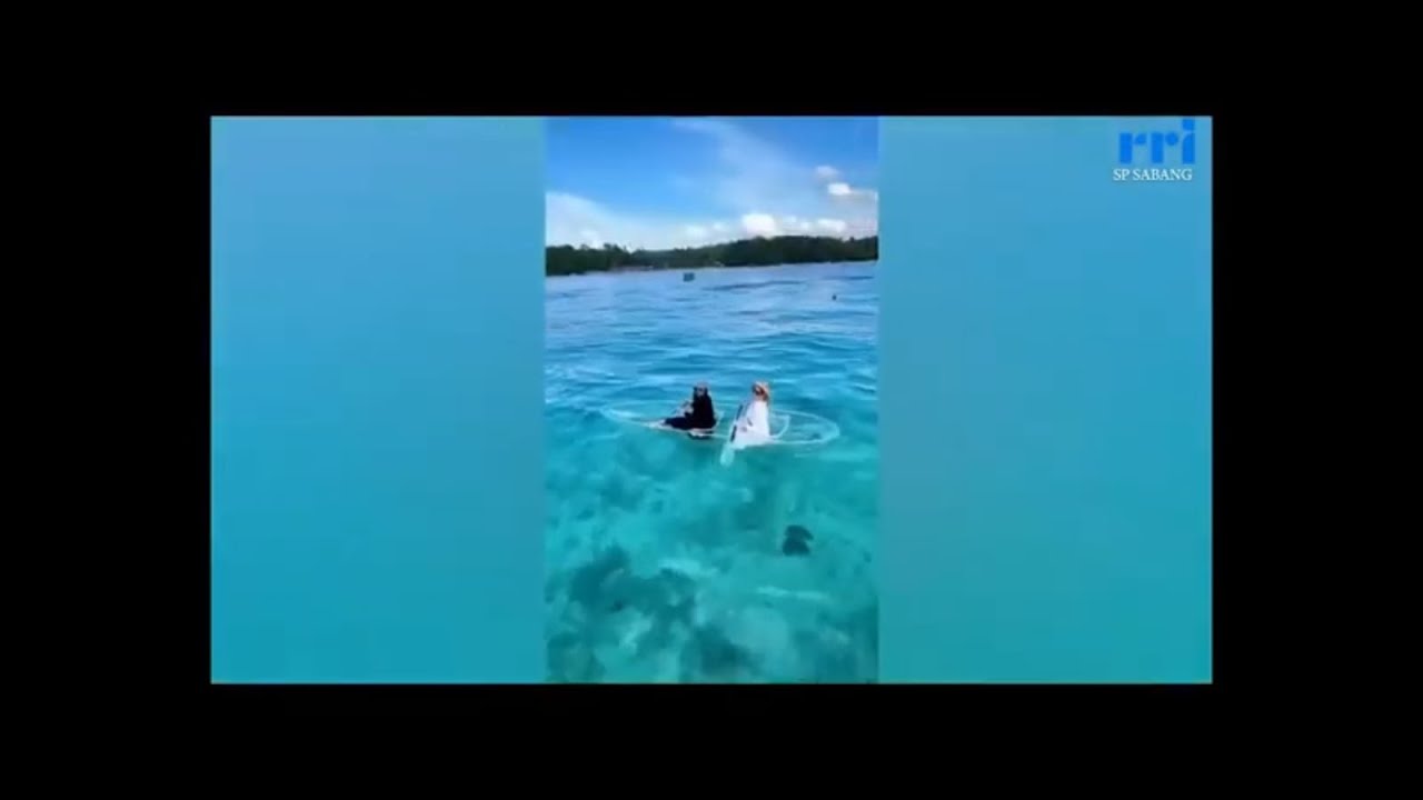 Atraksi Kayak Transparan Jadi Daya Tarik Baru di Pantai Iboih Sabang ...