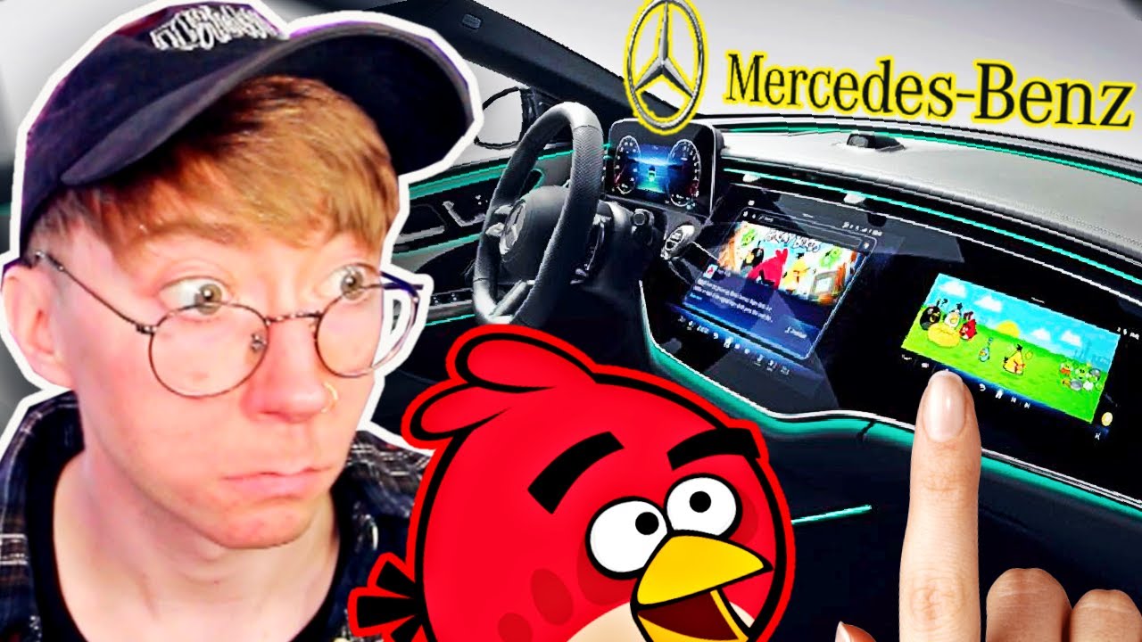 ANGRY BIRDS Coming Soon to MERCEDES BENZ Cars - YouTube