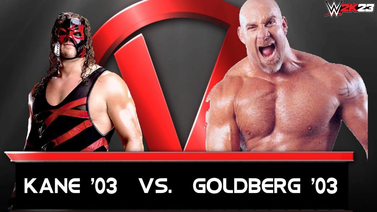 Full Match - Kane '03 vs. Goldberg '03: Vengeance|WWE 2K23 - YouTube