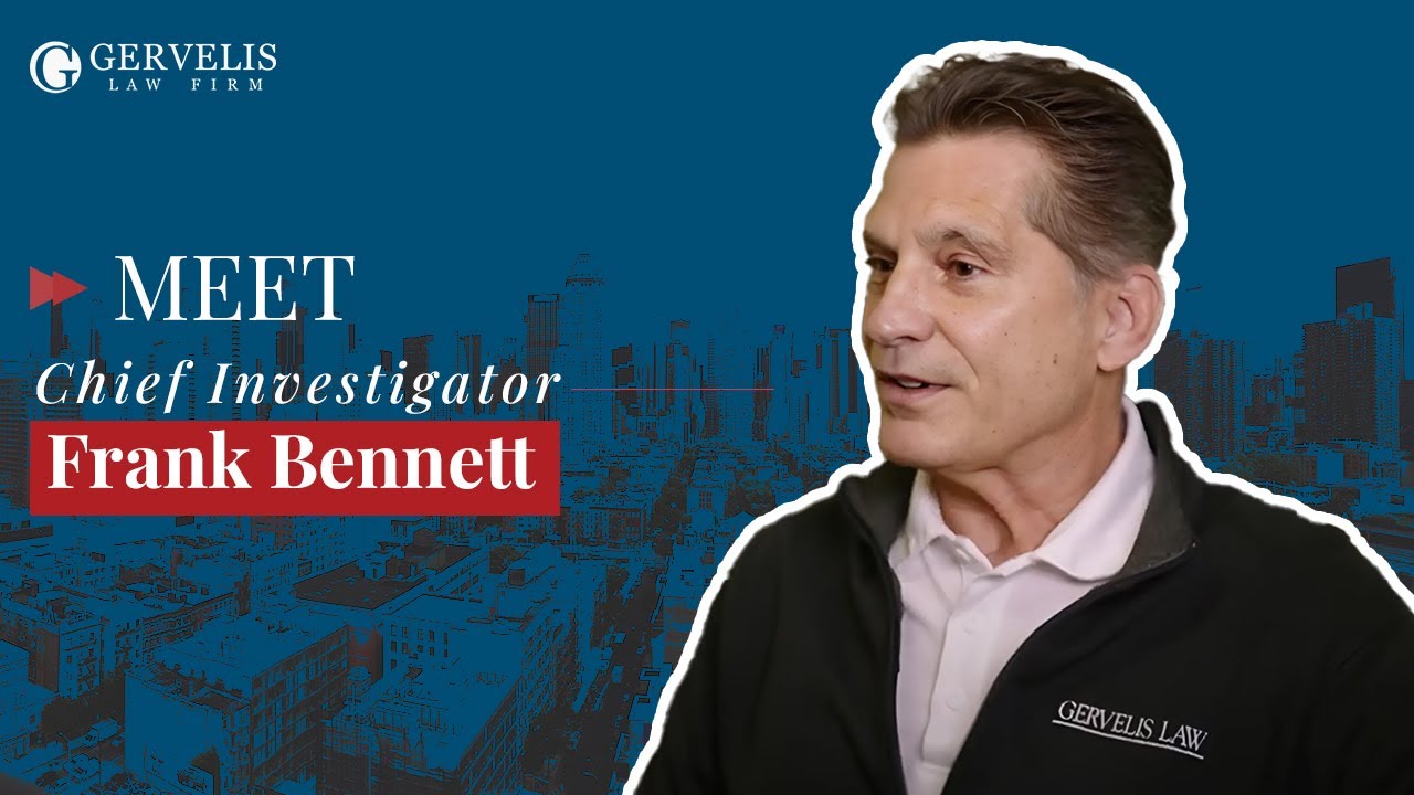 Meet Chief Investigator Frank Bennett | Gervelis Law Firm - YouTube