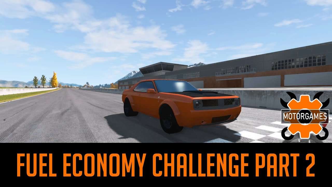 The Fuel Efficiency Challenge Part 2 | MotorGames S1| BeamNG/Automation ...