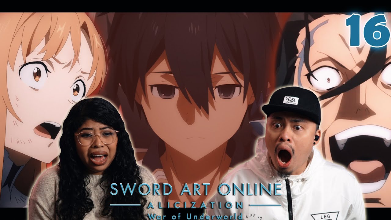 SINON VS GABRIEL | Sword Art Online Alicization: War of the Underworld ...