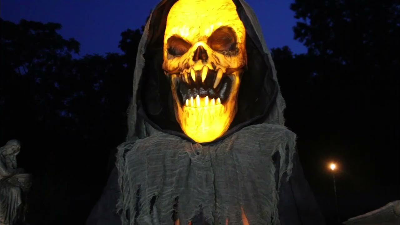 DEMONIC GATEKEEPER Demo! All Phrases!- Spirit Halloween 2024 - YouTube