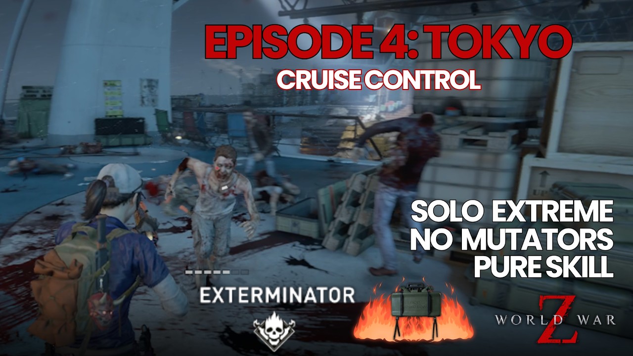 World War Z: Aftermath | Solo Run on Extreme - Tokyo 3 - YouTube