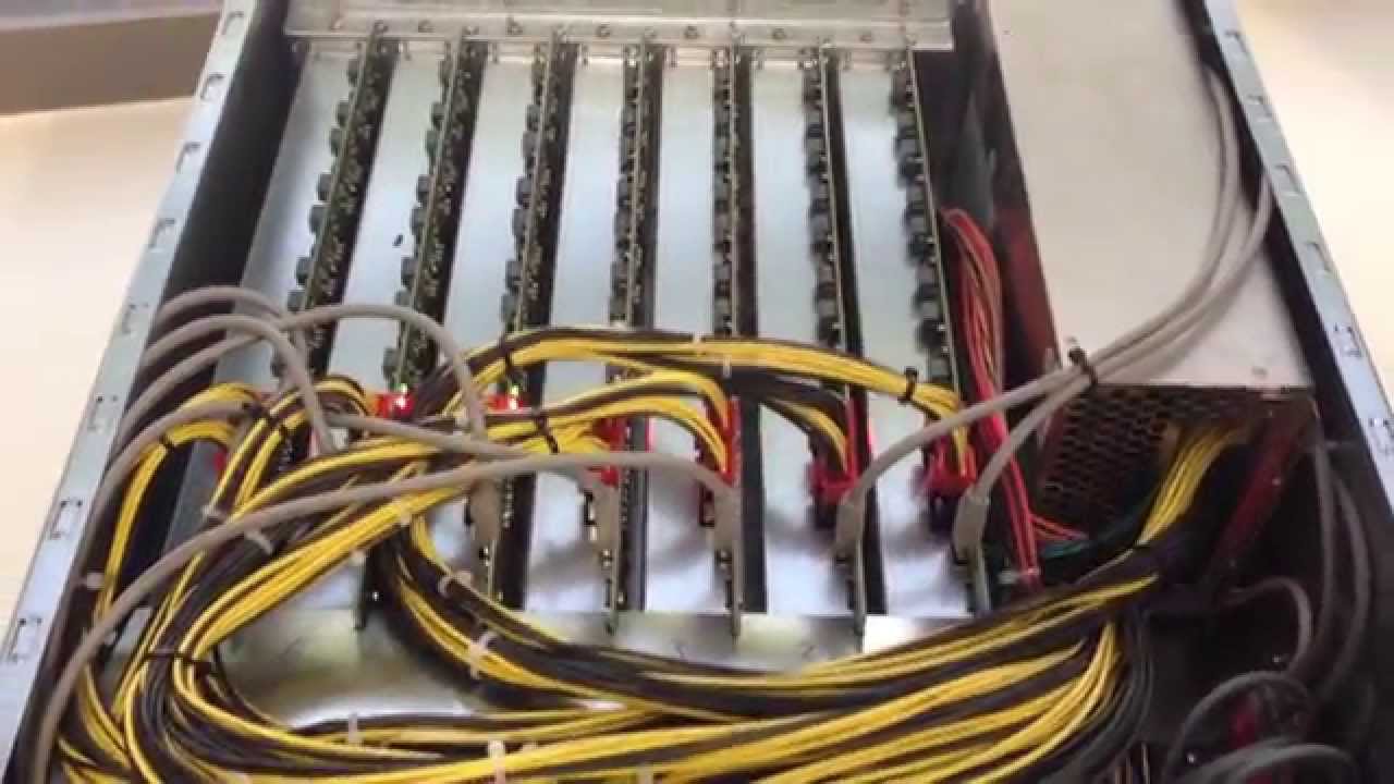 1,5 TH/s running Bitcoin Asic Miner at real-mining.com - YouTube