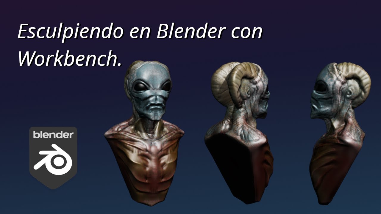 ¿Para que se usa el Workbench en blender? - YouTube