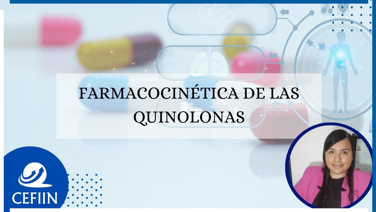 Farmacocinética de las quinolonas - YouTube