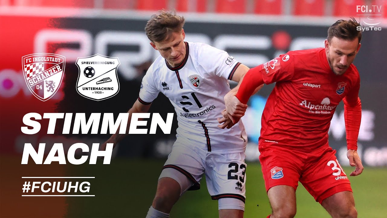 Stimmen nach FC Ingolstadt 04 vs. SpVgg Unterhaching - YouTube