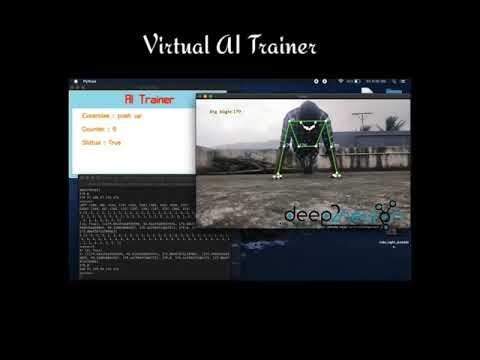 Build a Virtual Personal AI Trainer | OpenCV Python 2022 for beginners | D2NTA_2 #shorts - YouTube