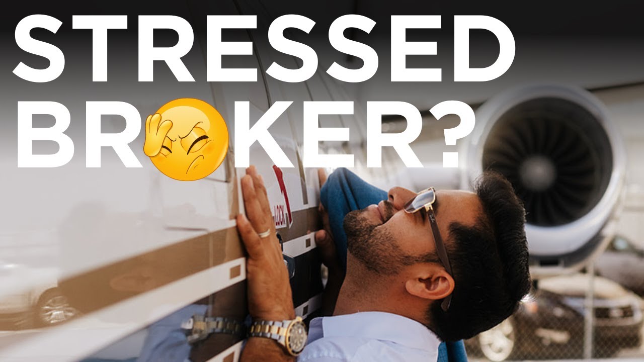 Handling Stress as a Jet Broker - YouTube