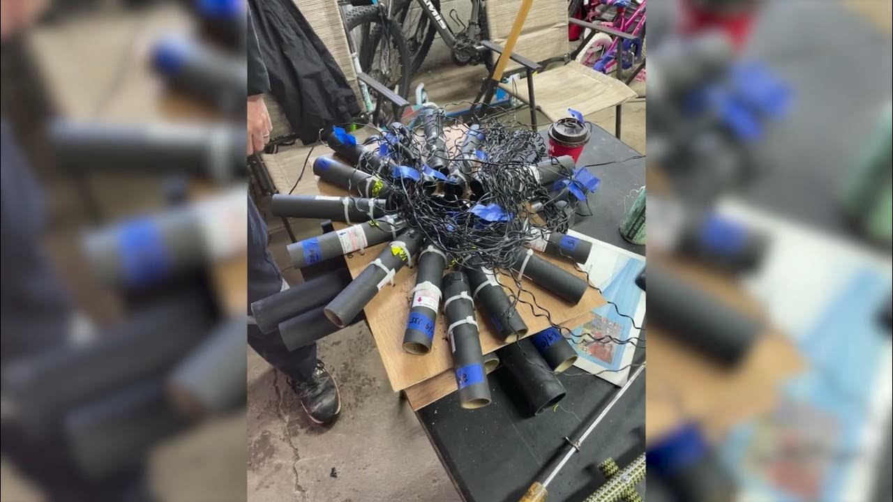 Pyro Drone Project - Garden City Display Fireworks - YouTube