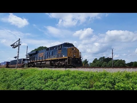 CSX Q192-18 My Very First Intermodel From The Wilmington Sub! - YouTube