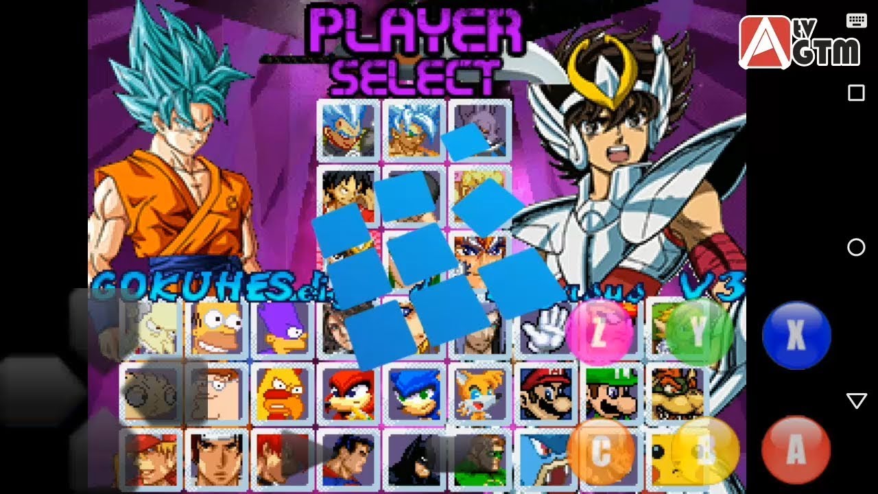 Como Jugar Mugen en Android - Exagear - YouTube