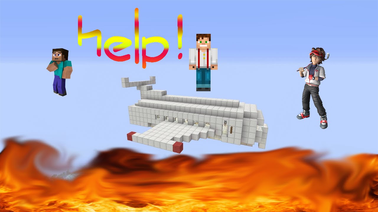 [Minecraft] [RPG 1] Plane Crash - YouTube