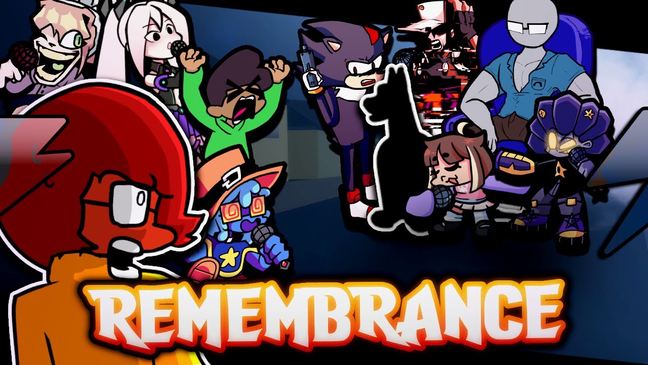 REMEMBRANCE but Every Turn a Different Character Sings 🎶⚡ (FNF ...