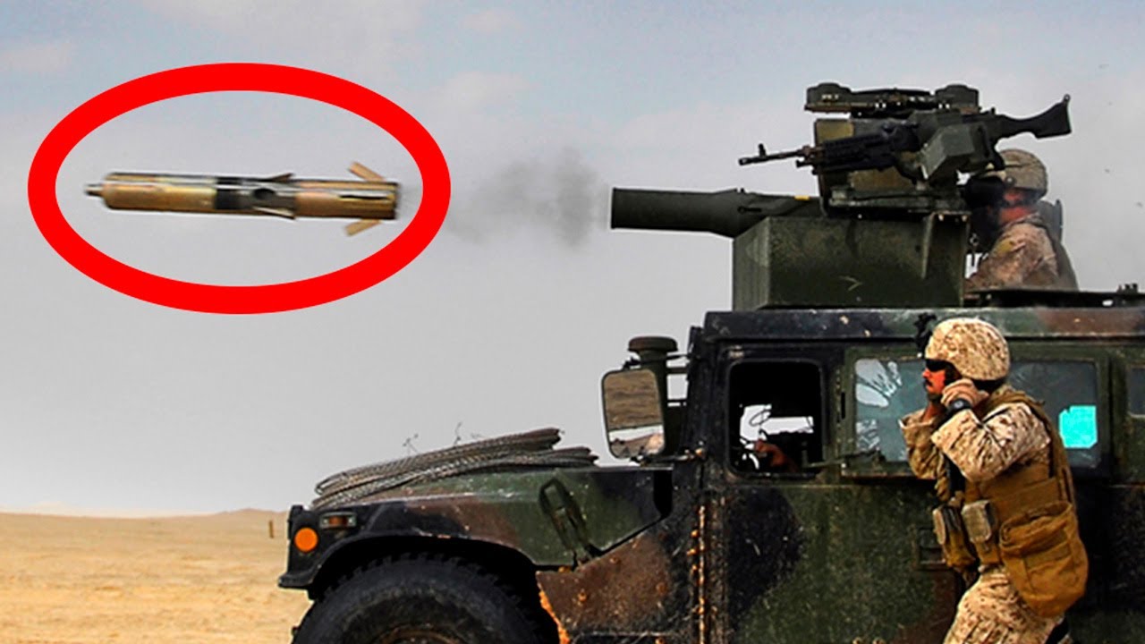 The Giant Anti-Tank Missile Used On a Totally Unexpected Target - YouTube