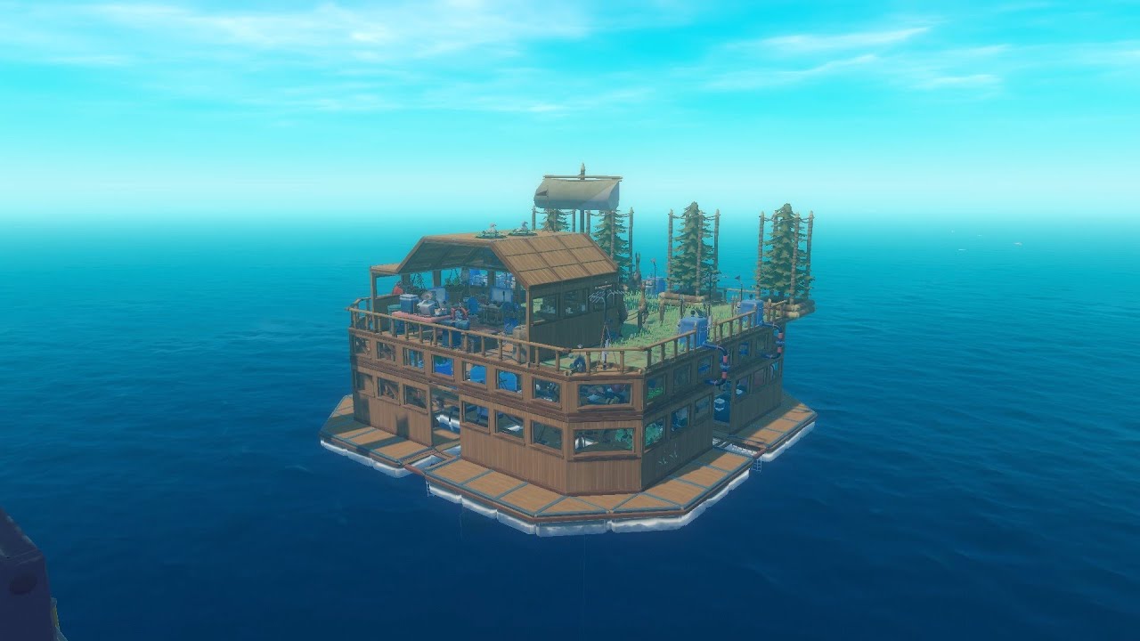 Raft in 52 days (Normal 100%) 8 of 11: Upgrade Raft - YouTube