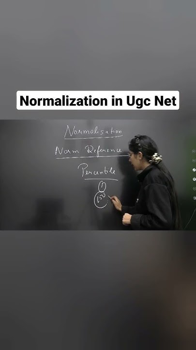 Normalization in Ugc Net | Meaning Of Percentile in Ugc Net #shorts - YouTube